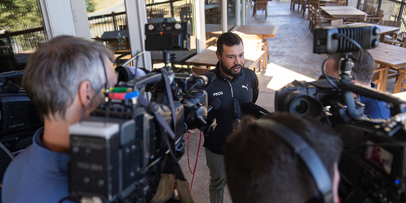 Valero Texas Open - Media Center Interviews